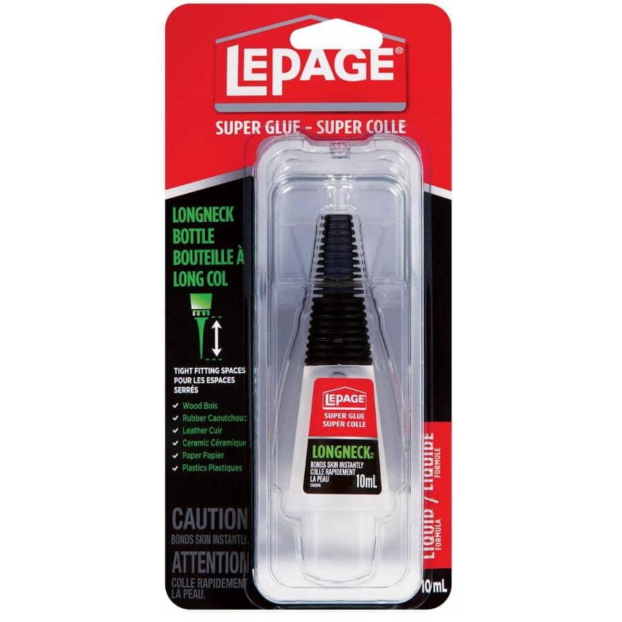 LEPAGE Super Glue Adhesive with Longneck Bottle | Home Hardware