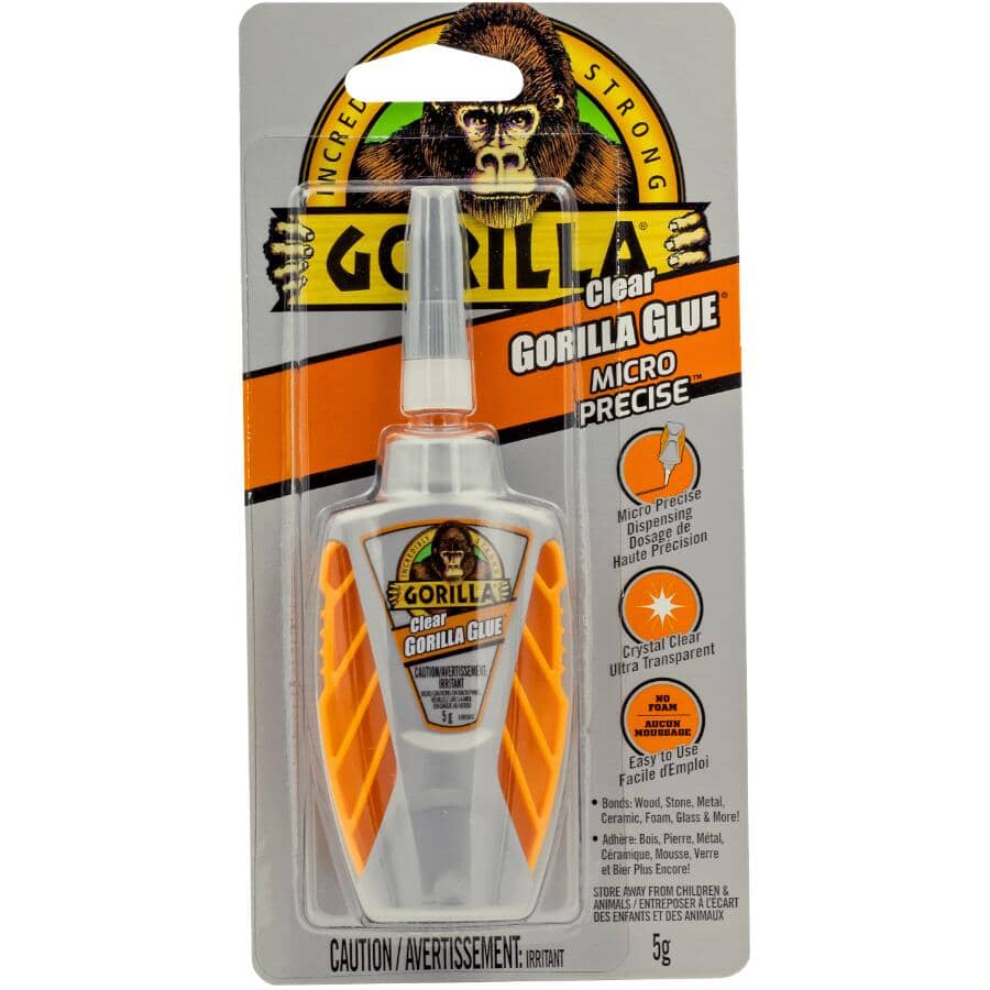 GORILLA Glue Micro Precise - Clear, 5 g | Home Hardware