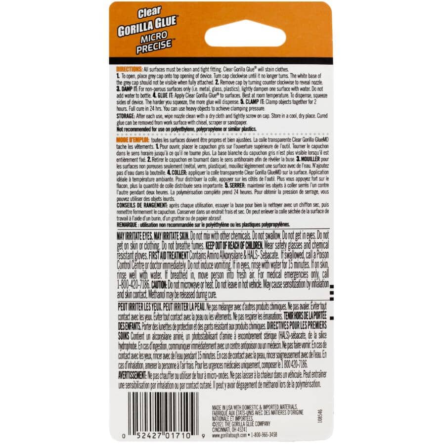 GORILLA Glue Micro Precise | Home Hardware