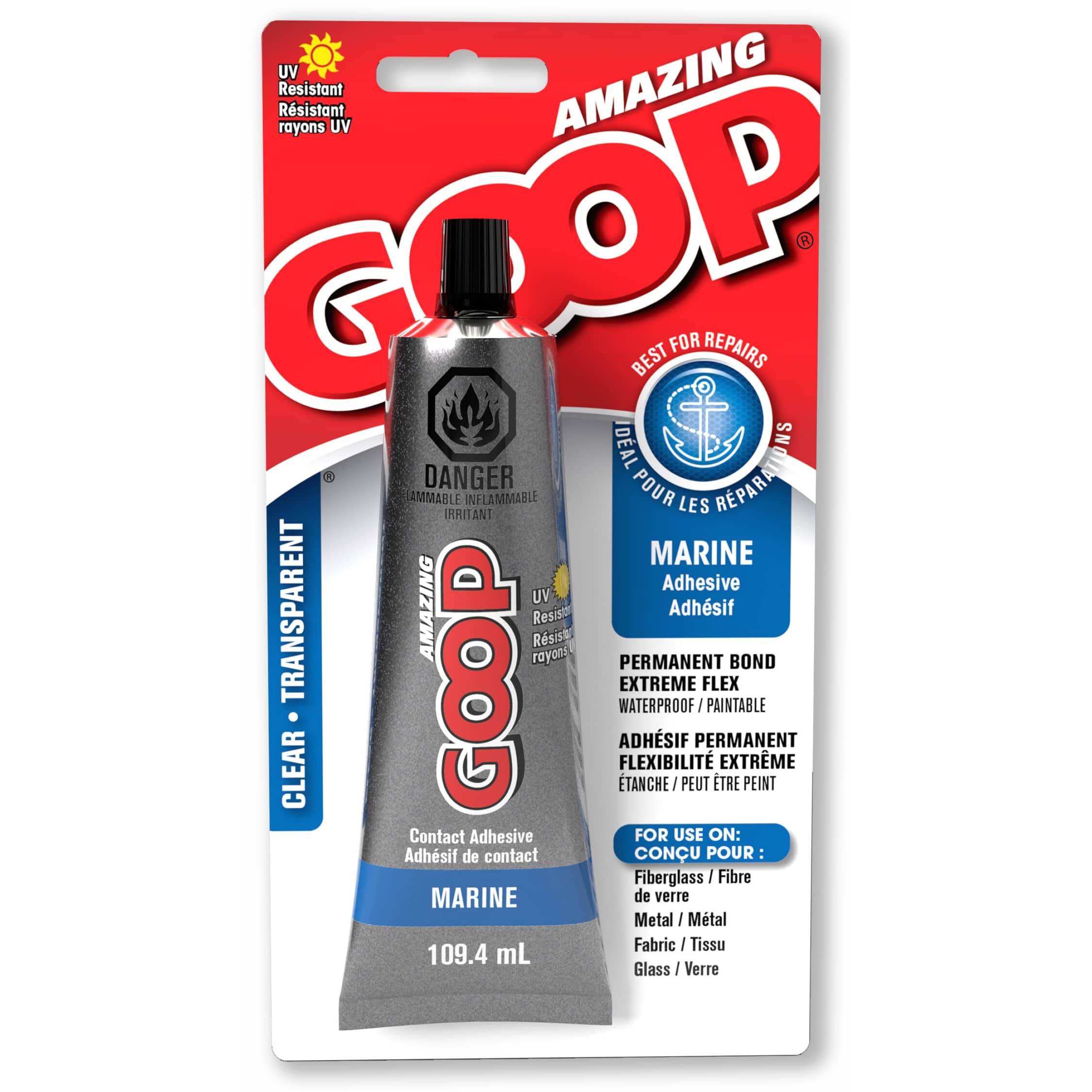 GOOP Marine Adhesive - Clear, 109.4 ml | Home Hardware
