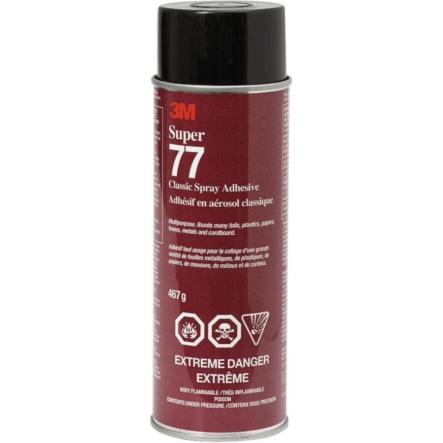 3M Super 77 Multi Purpose Spray Adhesive | Home Hardware