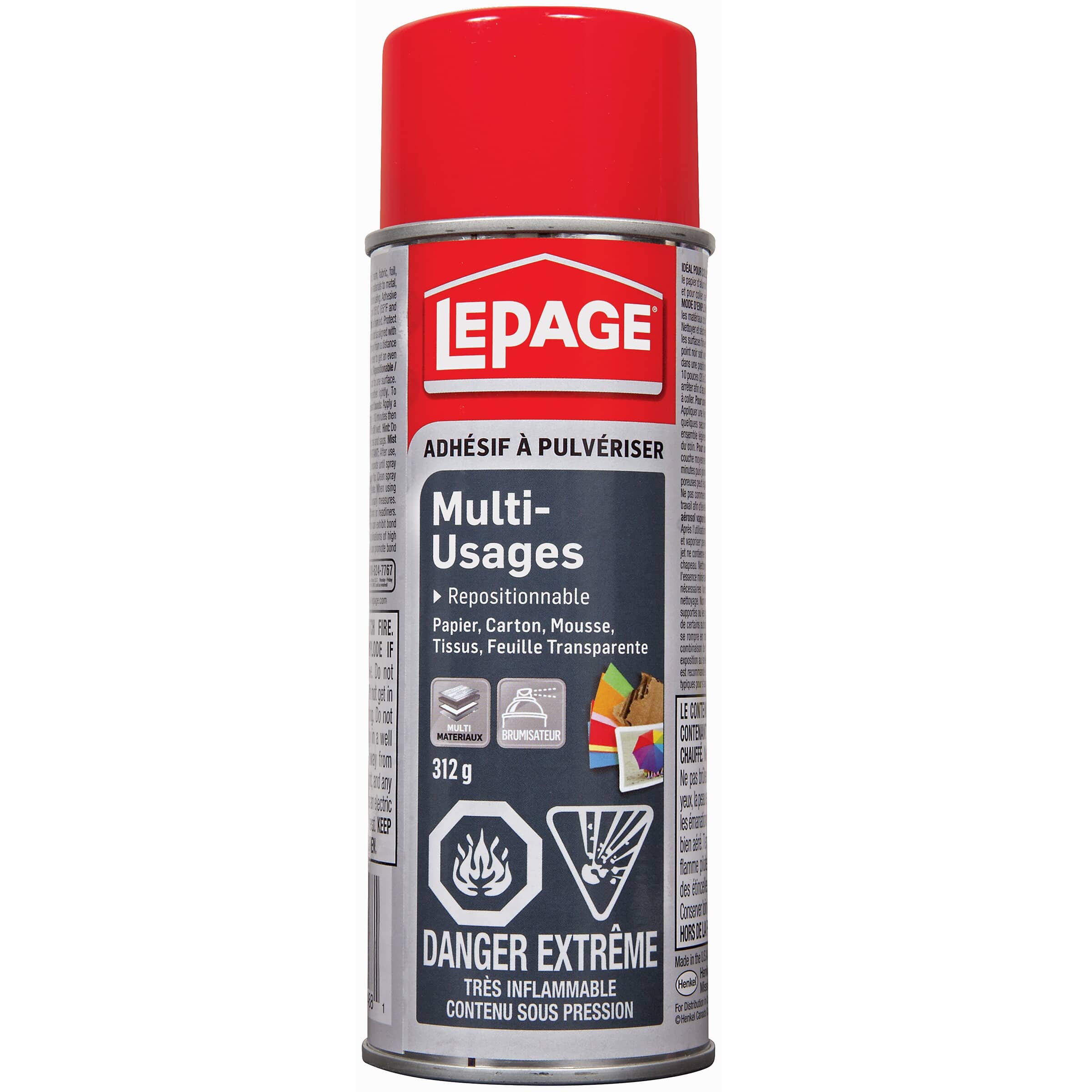 LEPAGE Multi-Purpose Spray Construction Adhesive | Home Hardware