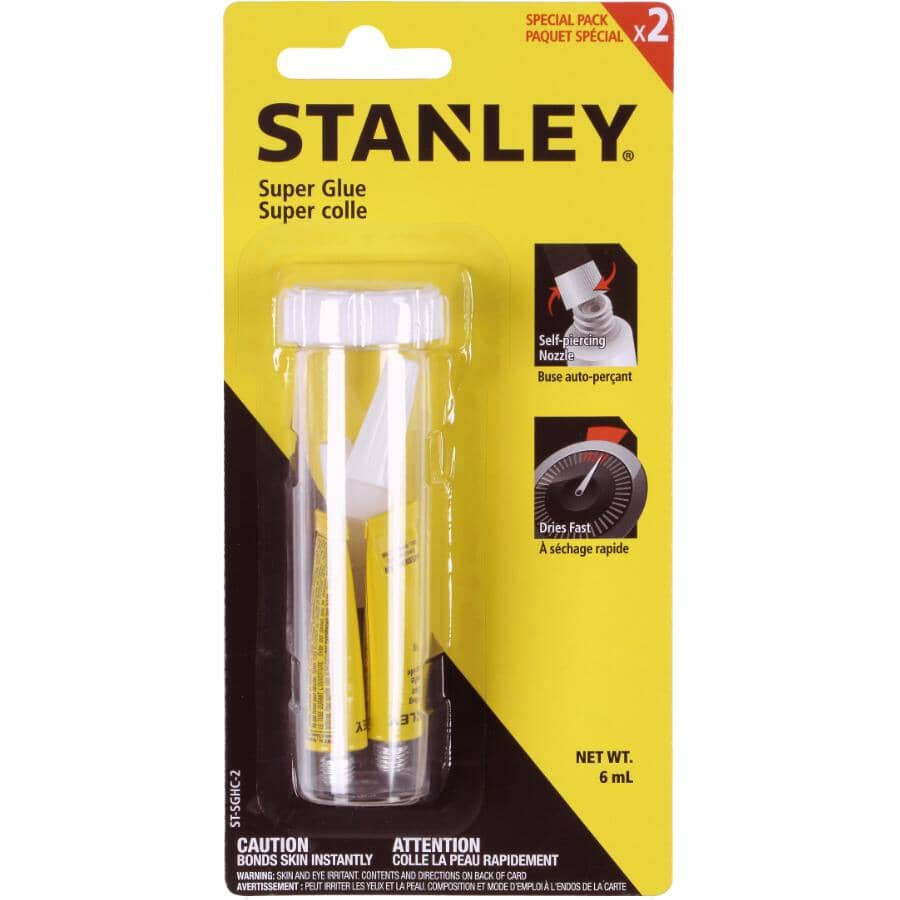 STANLEY Super Glue - 3 g, 2 Pack | Home Hardware