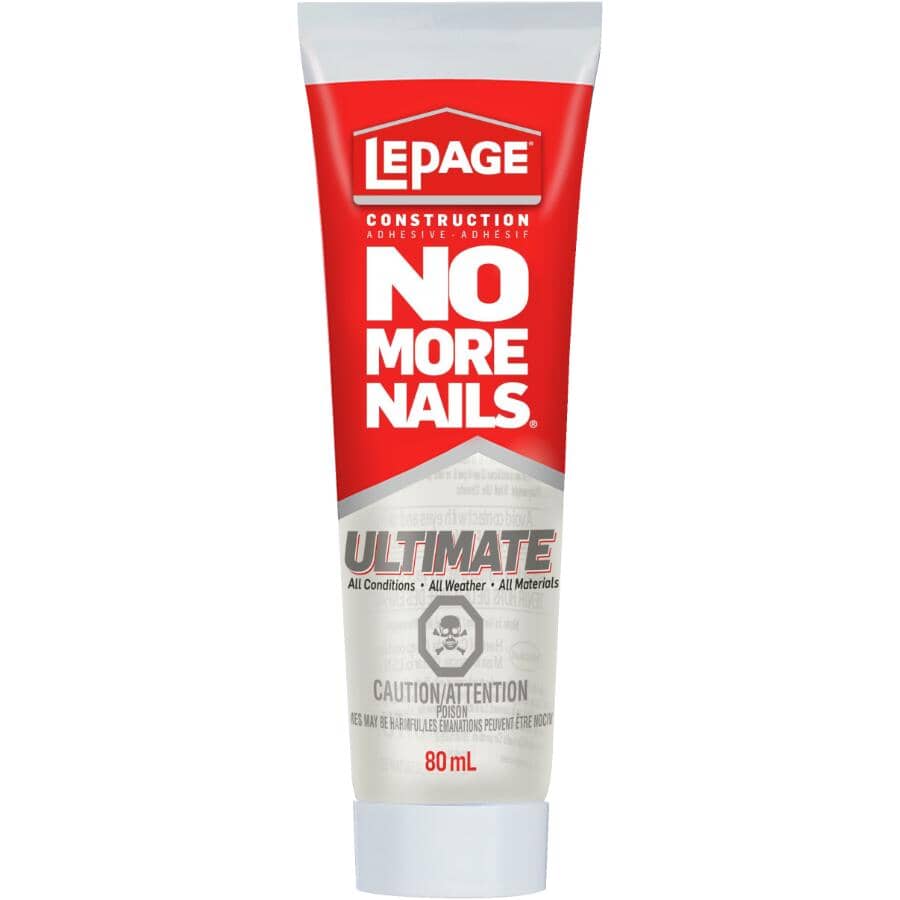 NO MORE NAILS Ultimate Construction Adhesive | Home Hardware