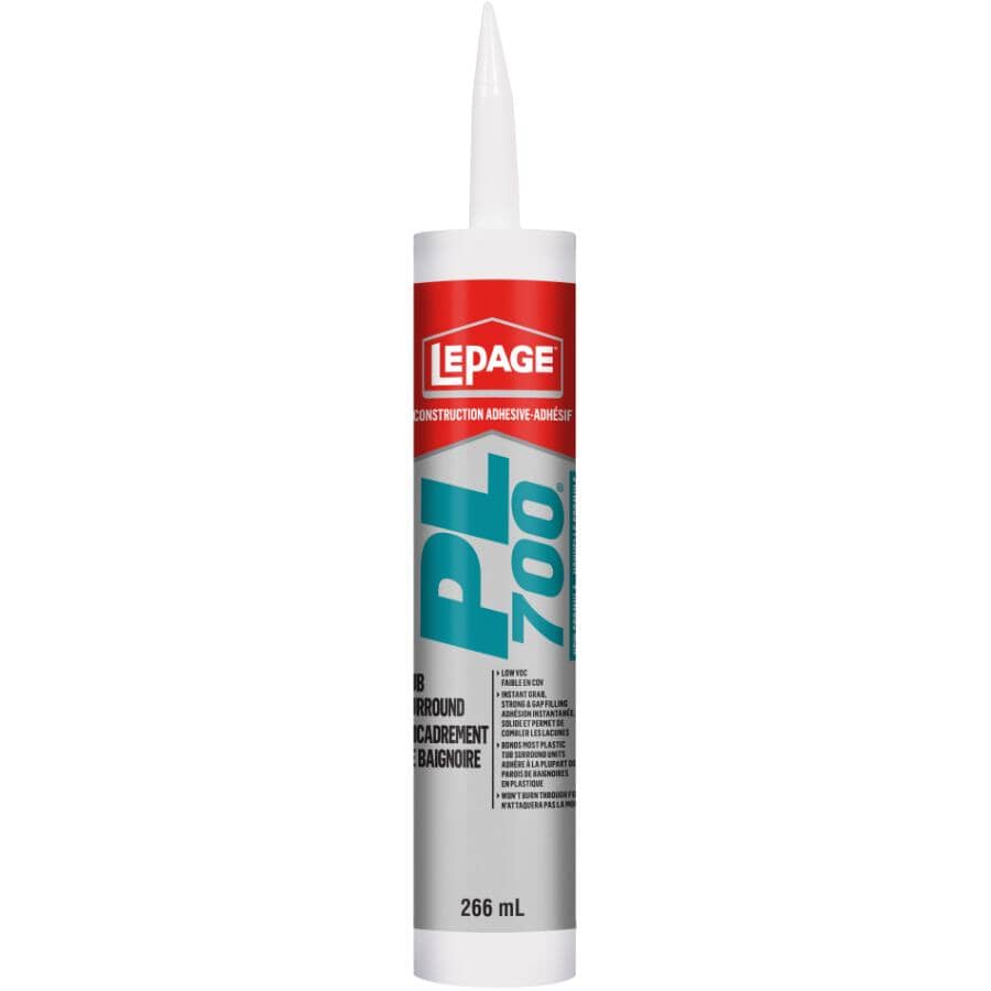 LEPAGE PL 700 Tub Surround Construction Adhesive | Home Hardware