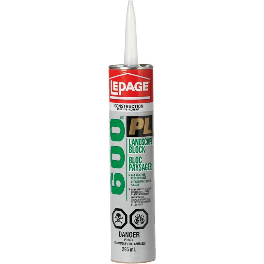 LEPAGE PL 600 Landscape Block Construction Adhesive | Home Hardware