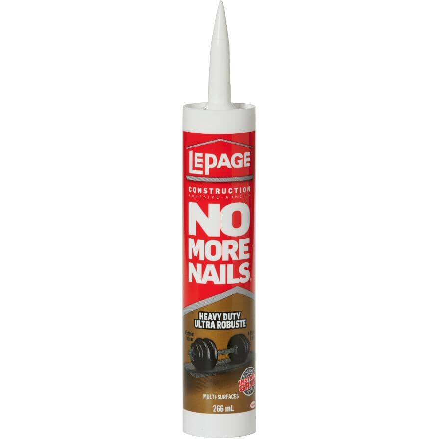 NO MORE NAILS Heavy Duty Construction Adhesive | Home Hardware