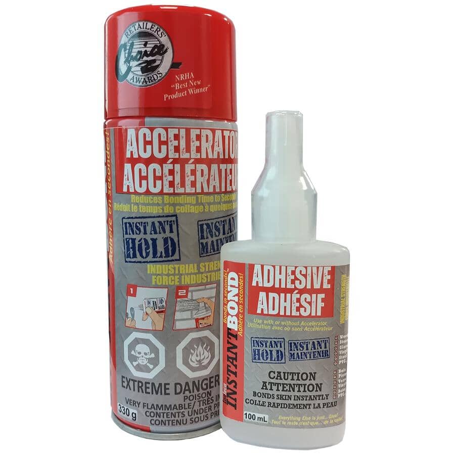INOTECA INSTANTBOND Instant Adhesive and Accelerator Kit | Home Hardware