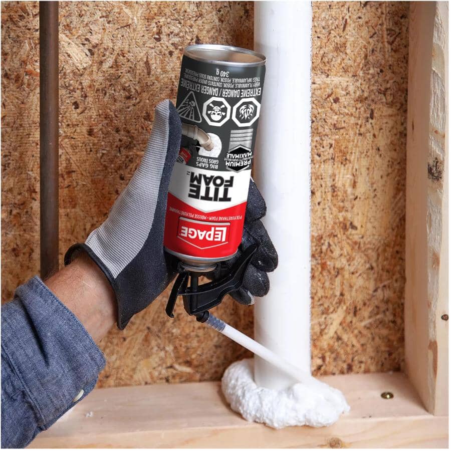 TITE FOAM Big Gaps - White, 340 g | Home Hardware