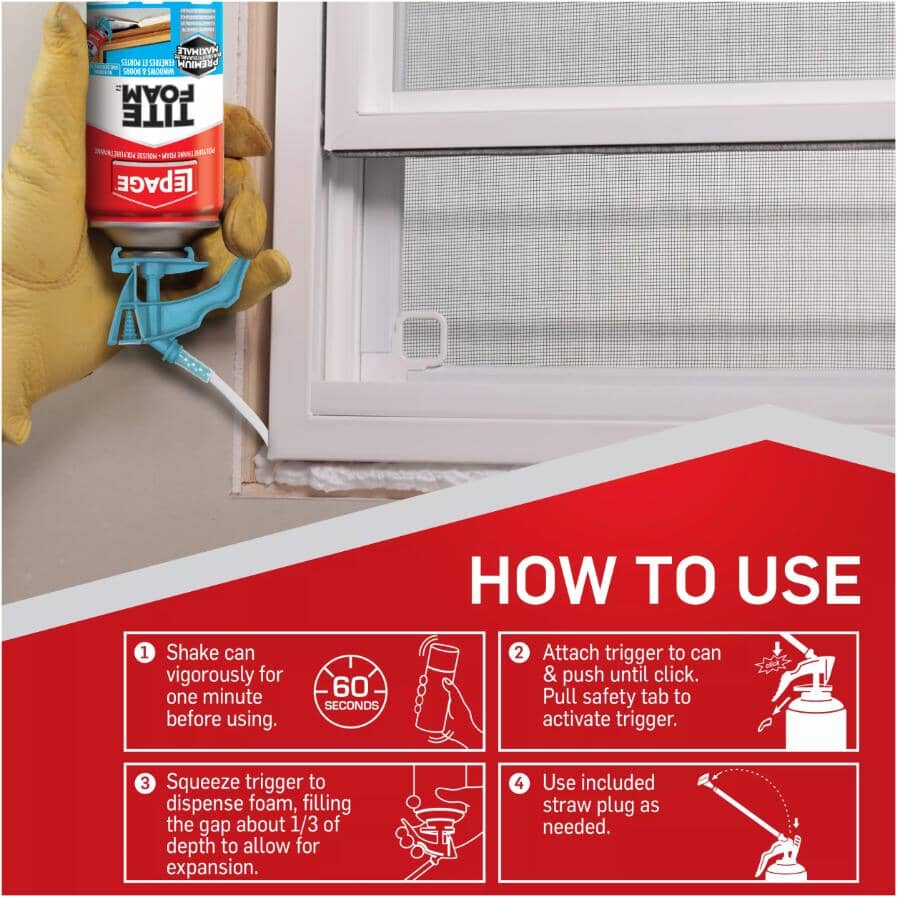 TITE FOAM Windows & Doors | Home Hardware