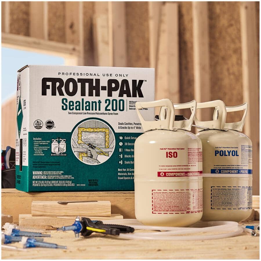 FROTH-PAK Expanding Foam Sealant Kit | Home Hardware