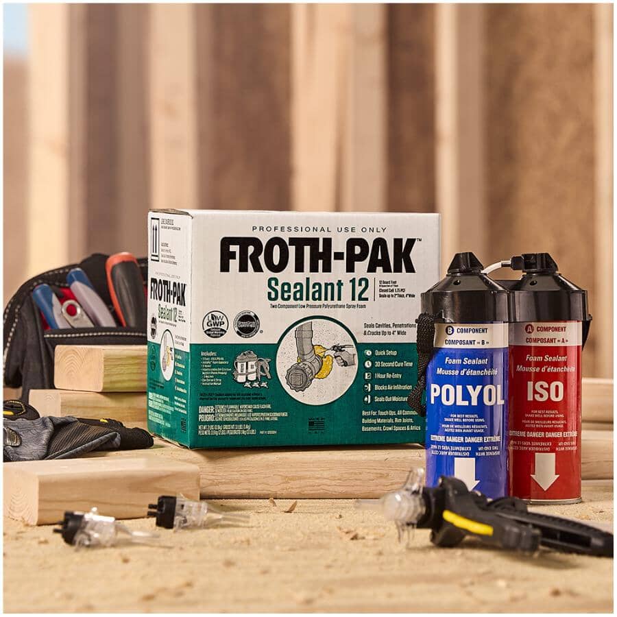 FROTH-PAK Expanding Foam Sealant Kit | Home Hardware