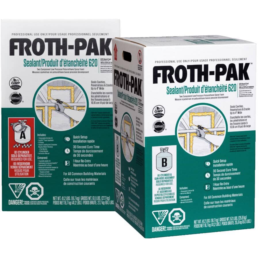 FROTH-PAK Expanding Foam Sealant Kit | Home Hardware