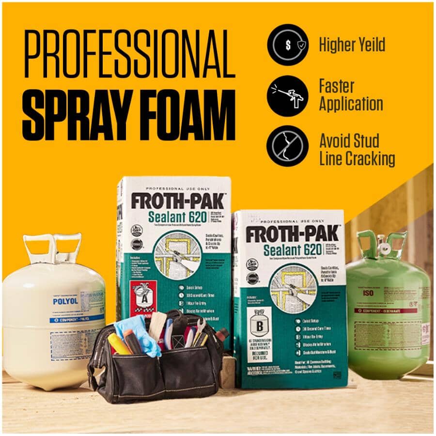 FROTH-PAK Expanding Foam Sealant Kit | Home Hardware