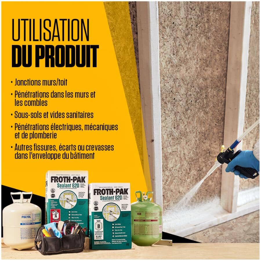 FROTH-PAK Expanding Foam Sealant Kit | Home Hardware