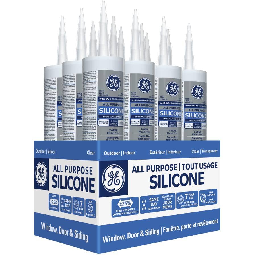 GE Window & Door All Purpose Silicone Sealant | Home Hardware