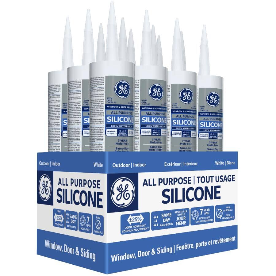 GE Window & Door All Purpose Silicone Sealant | Home Hardware