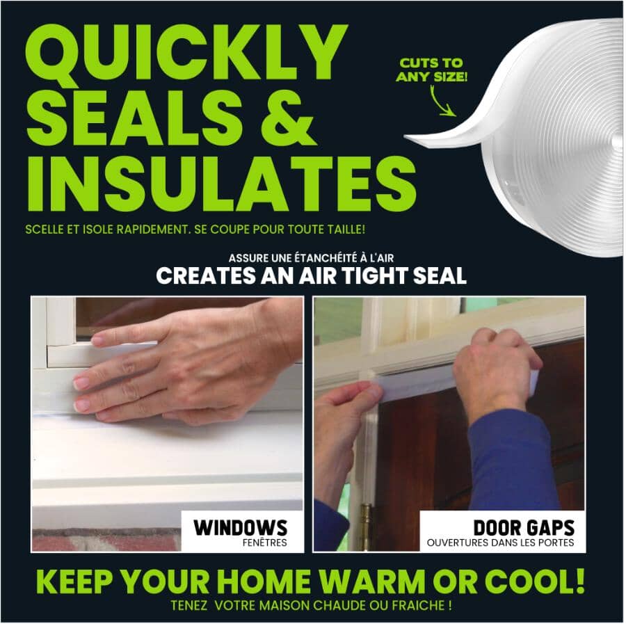 ALIEN SEAL As Seen On TV Window and Door Self Adhesive Tape | Home Hardware