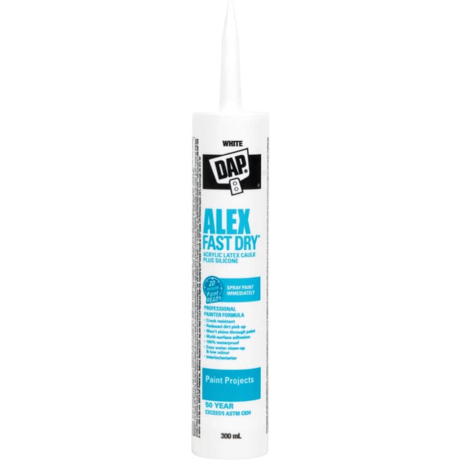DAP Alex Fast Dry - White, 300 ml | Home Hardware