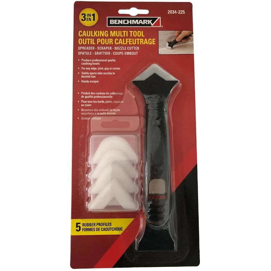 BENCHMARK 3 in 1 Caulking Multi Tool | Home Hardware