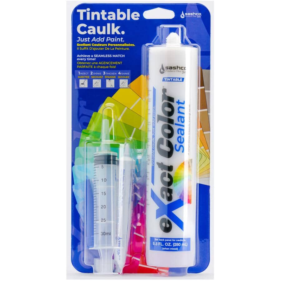 SASHCO eXact Colour Tintable Caulking | Home Hardware