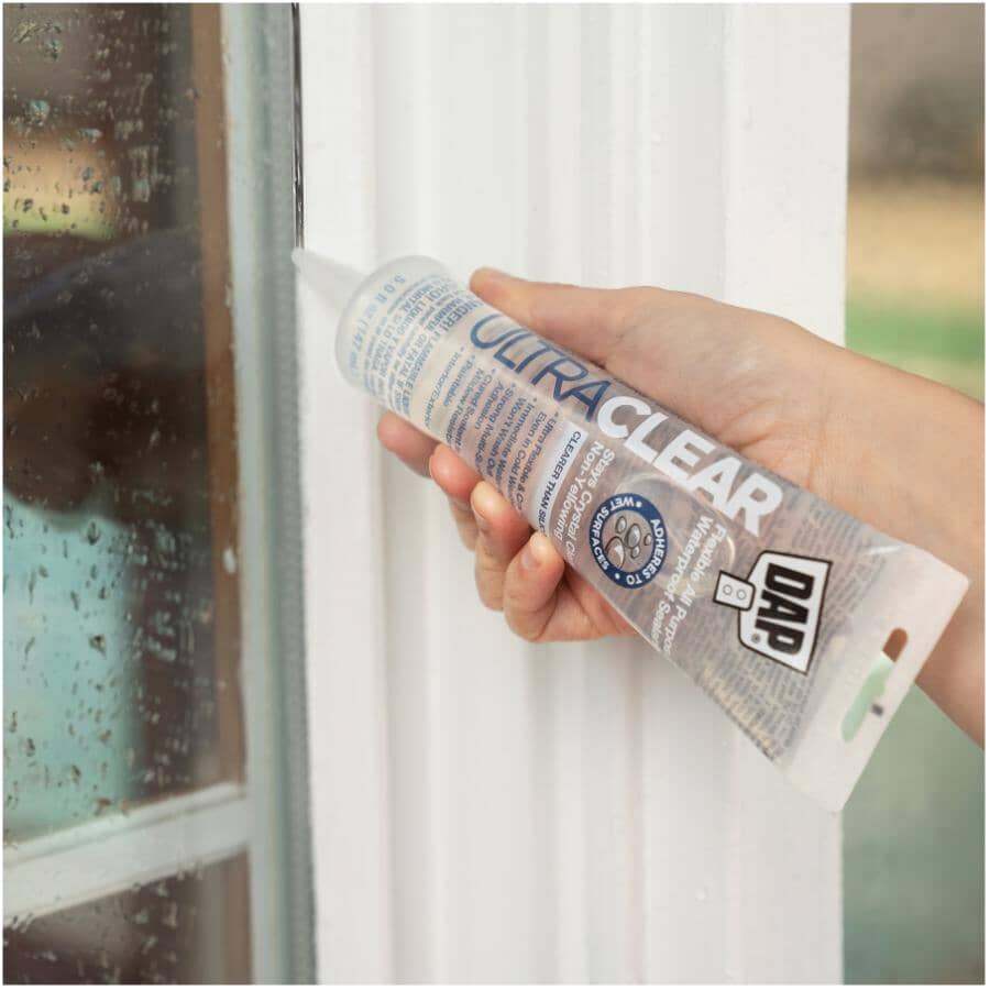 DAP Ultra Clear Flexible All-Purpose Waterproof Sealant | Home Hardware