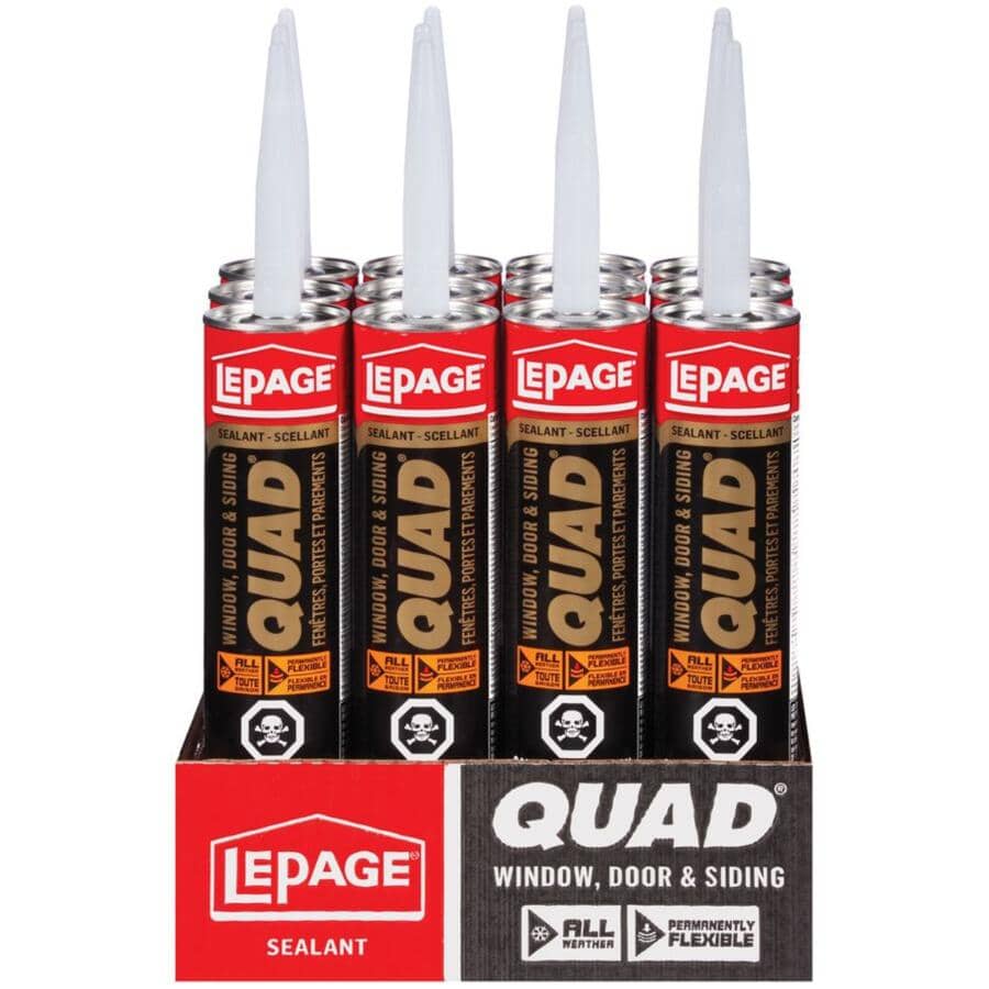 QUAD Window, Door & Siding Sealant | Home Hardware