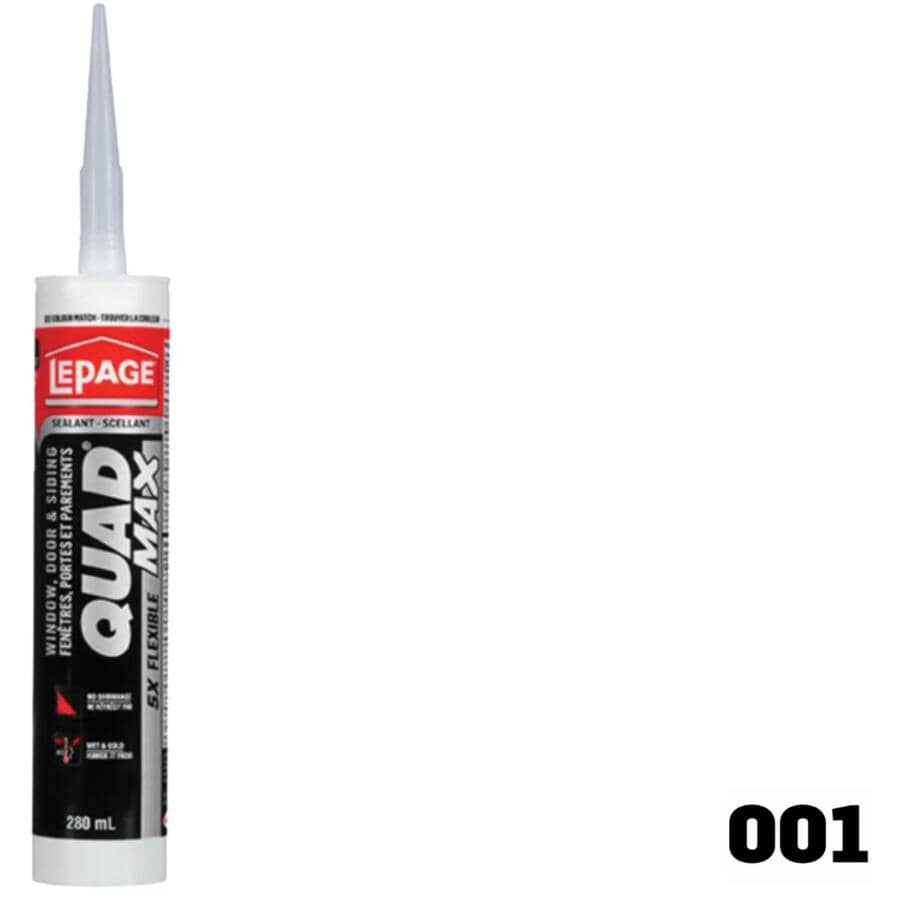 QUAD MAX Window, Door & Siding Flexible Sealant | Home Hardware