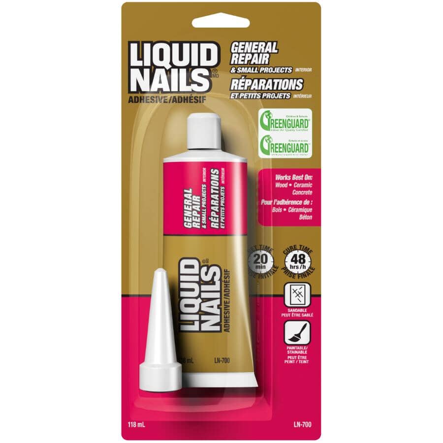 Liquid Nails 118mL Liquid Nails General Repair Adhesive | Home Hardware