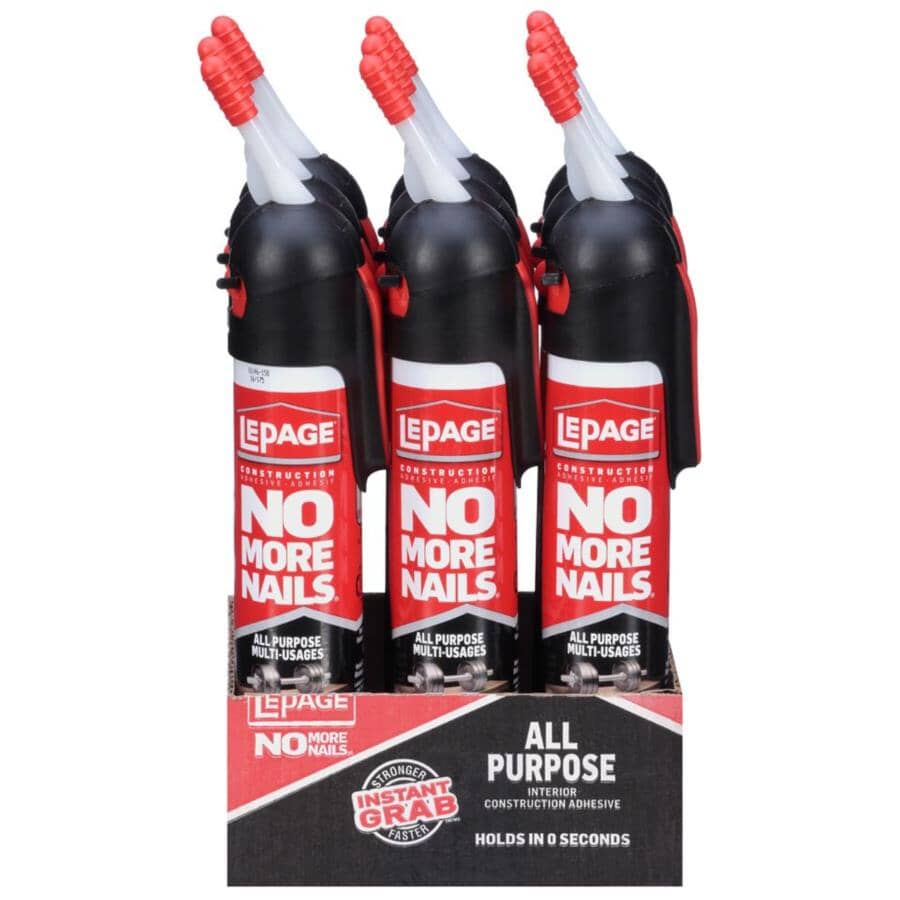 NO MORE NAILS All Purpose Construction Adhesive | Home Hardware