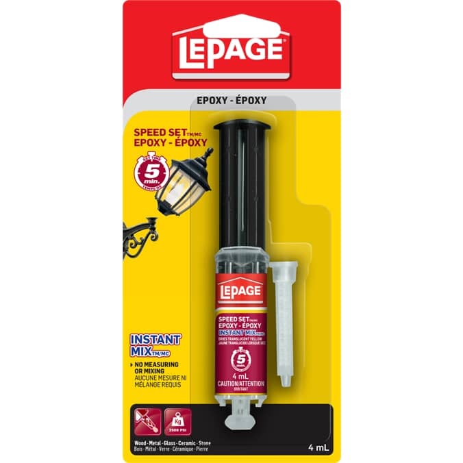 LEPAGE Speed Set Instant Mix Epoxy | Home Hardware