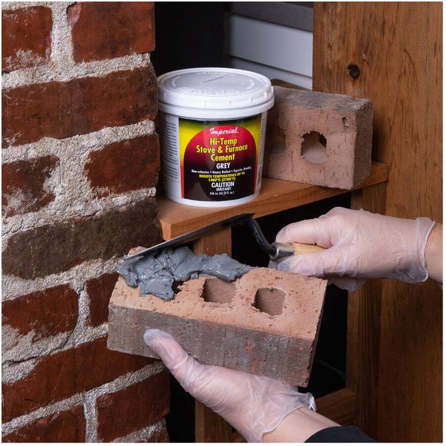 IMPERIAL MANUFACTURING Hi-Temp Stove & Furnace Cement | Home Hardware
