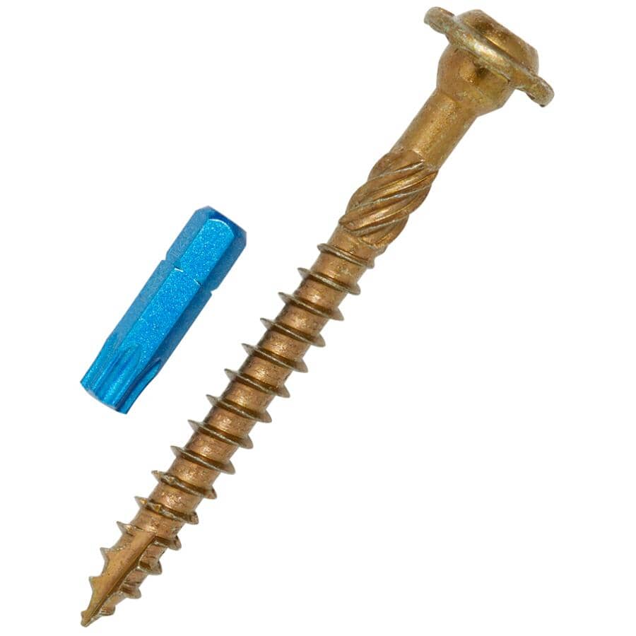 GRK FASTENERS 3/8" x 3-1/8" RSS Star Drive Structural Wood Screws ...