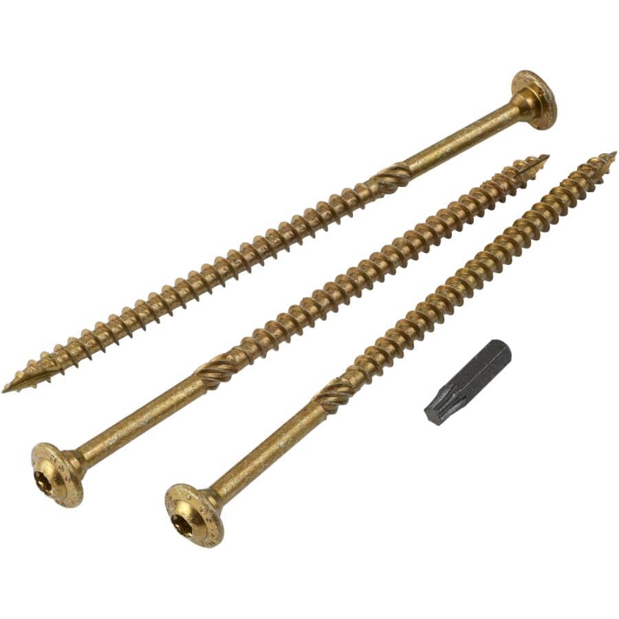 GRK FASTENERS 5/16" x 6" RSS Climatek Star Drive Structural Wood Screws ...