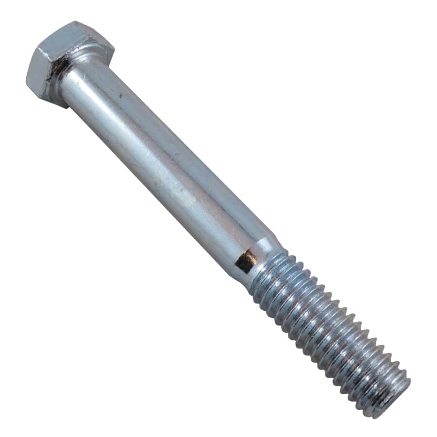 HOME BUILDER 3/8" x 3" #5 Zinc Plated Coarse Hex Bolt | Home Hardware