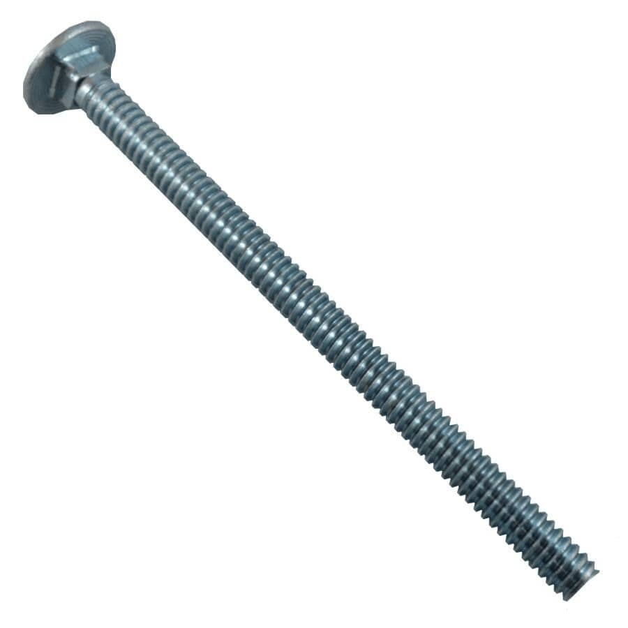 HOME BUILDER 1/4" x 3-1/2" #2 Zinc Plated Coarse Carriage Bolt | Home ...