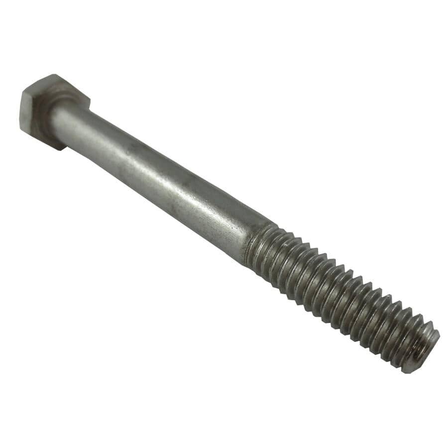 HOME BUILDER 3/8" x 4" 18.8 Stainless Steel Hex Bolt | Home Hardware