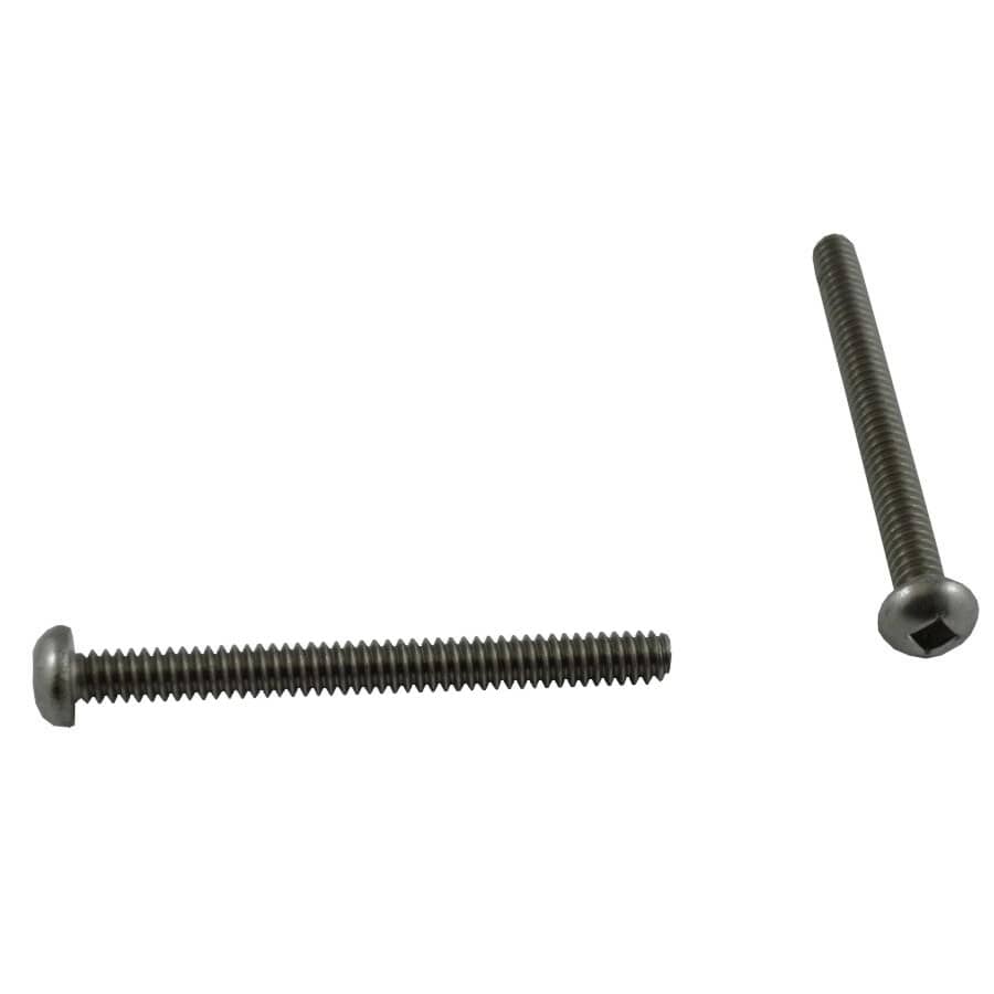 HOME PAK 5 Pack 10-24 x 2" Stainless Steel Round Machine Screws | Home ...