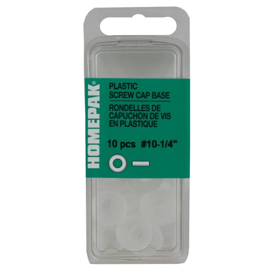 HOME PAK 10 Pack #10-1/4" Cap Snap Bases | Home Hardware
