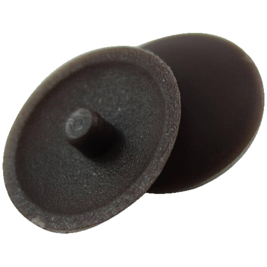 HOME PAK 10 Pack #1 Brown Plastic Screw Caps | Home Hardware