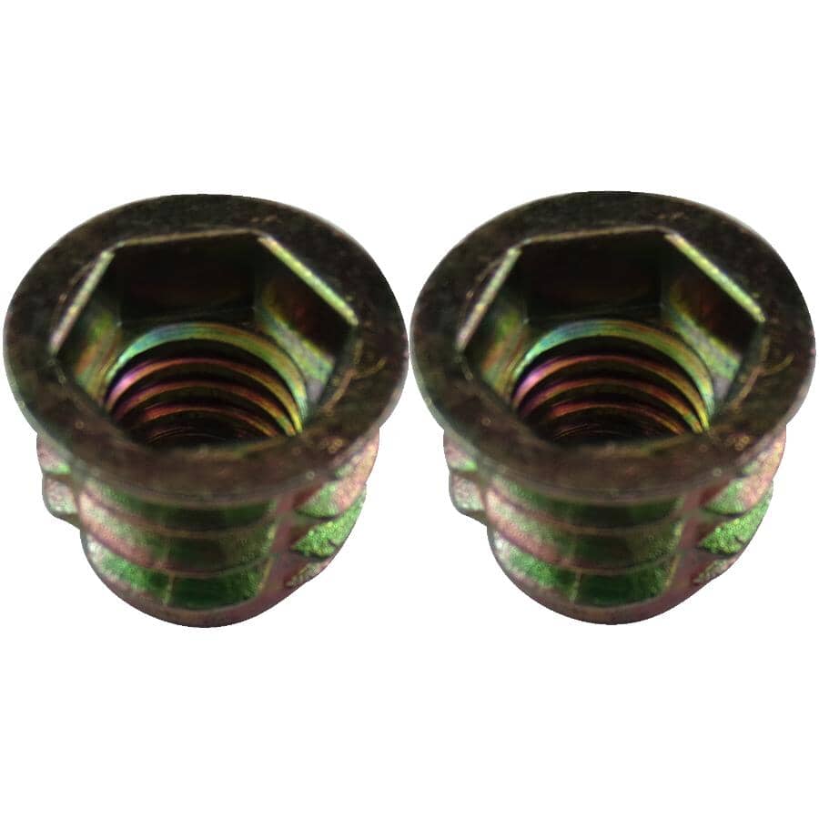 HOME PAK 2 Pack 3/8"-16 x 12mm Knife Inserts | Home Hardware