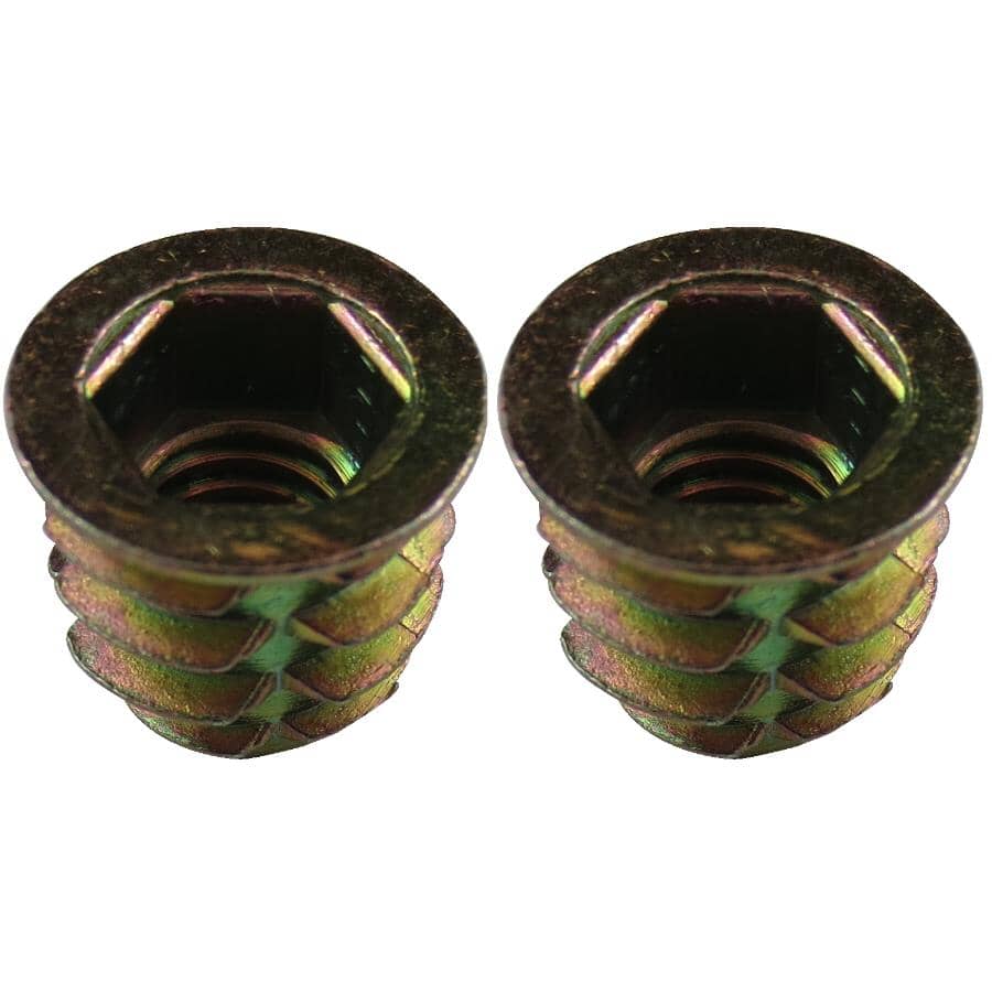 HOME PAK 2 Pack 5/16"-18 x 12mm Knife Inserts | Home Hardware