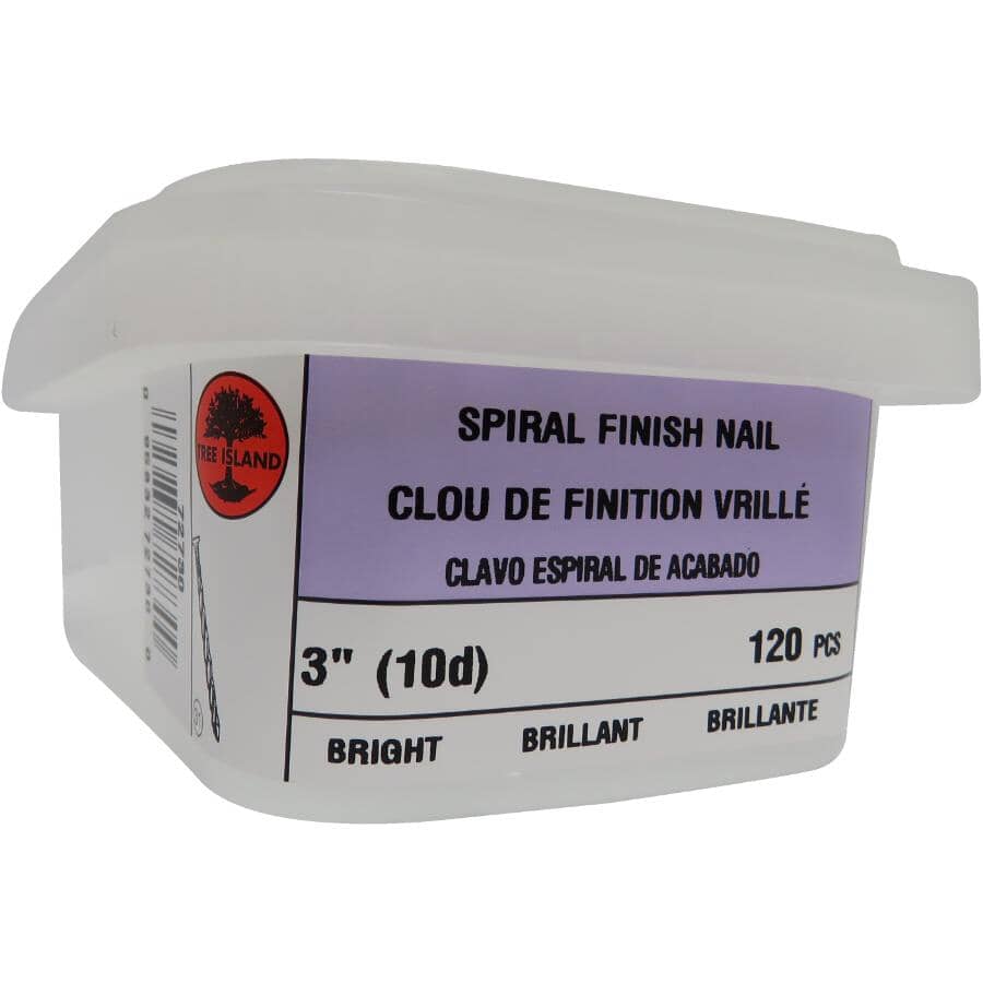 TREE ISLAND 120 Pack 3" Ardox Spiral Finishing Nails | Home Hardware