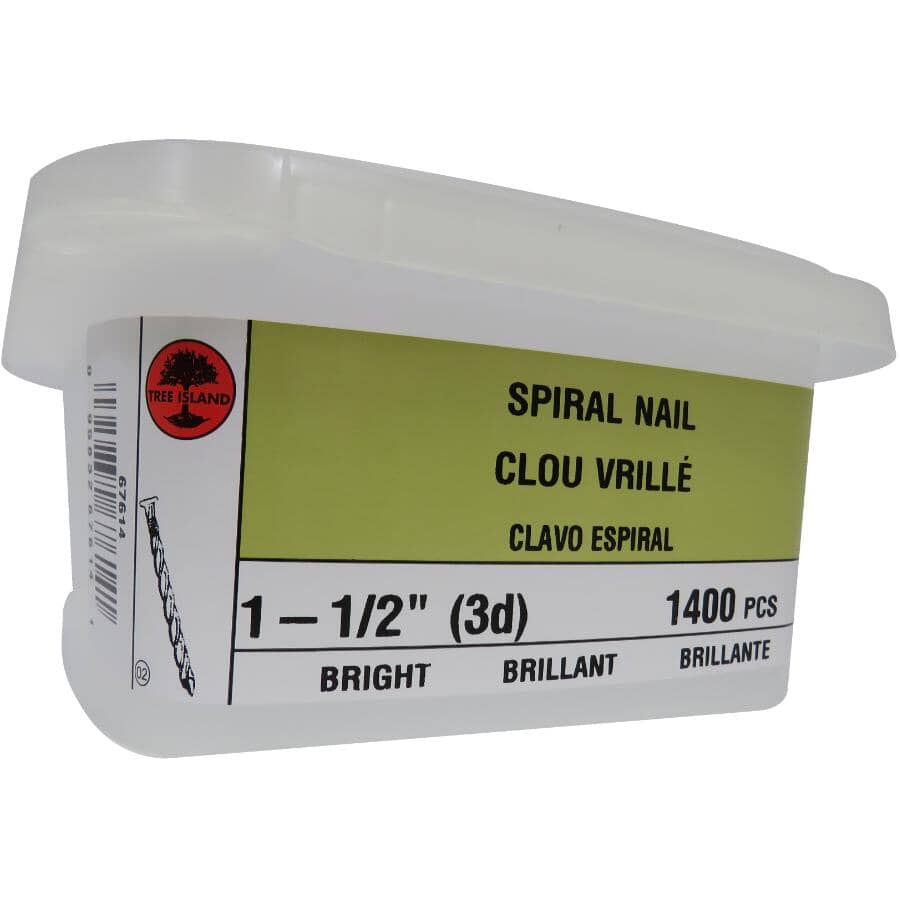 TREE ISLAND 1-1/2" Standard Ardox Spiral Nails | Home Hardware