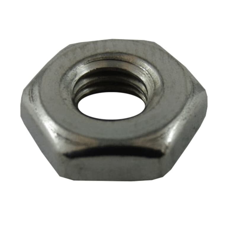 HOME PAK 25 Pack #10-32 Stainless Steel Hex Machine Nuts | Home Hardware HOME PAK 25 Pack #10-32 Stainless Steel Hex Machine Nuts | Home Hardware