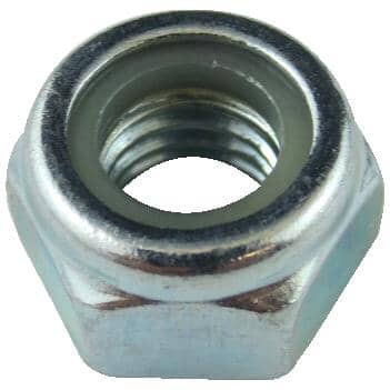 HOME BUILDER 100 Pack M8 Zinc Plated Nylon Insert Lock Nuts | Home Hardware