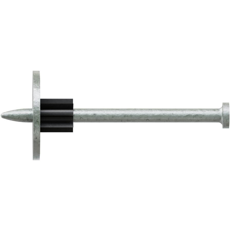 SIMPSON STRONG-TIE 100 Pack 2-1/2" Powder Actuated Washered Drive Pins ...