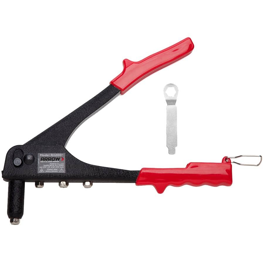ARROW Rivet Gun - 4 Nose Pieces + Wrench | Home Hardware