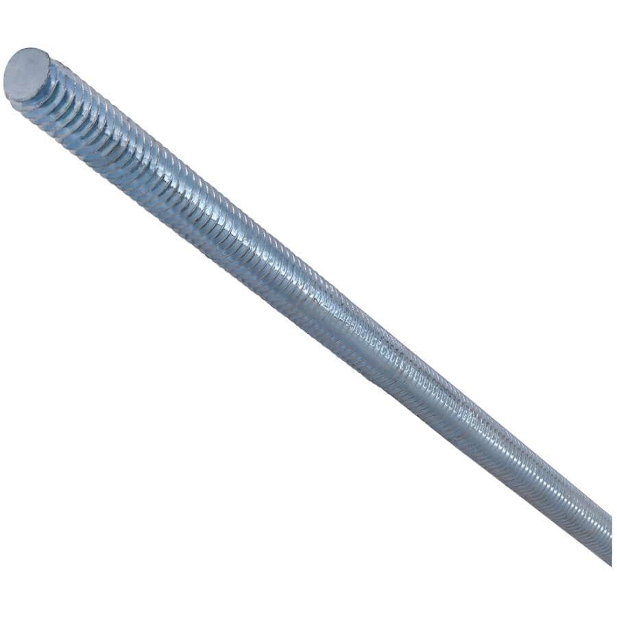 HILLMAN 1/2 - 13 x 6' Zinc Plated Threaded Rod | Home Hardware