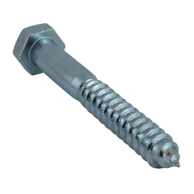 HOME BUILDER 1/2" x 4" Zinc Plated Hex Lag Screw | Home Hardware